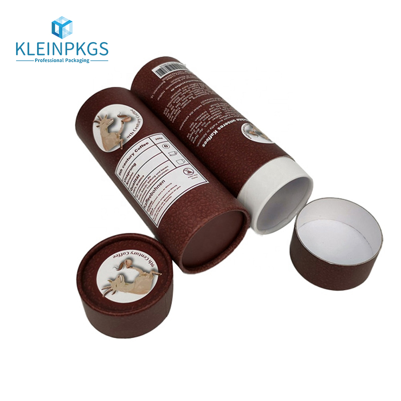 Kraft Paper Tea Tube Box - kleinpkgs