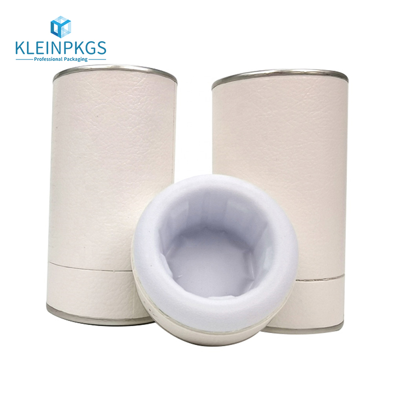 Plain White Round Ceramic Box - kleinpkgs