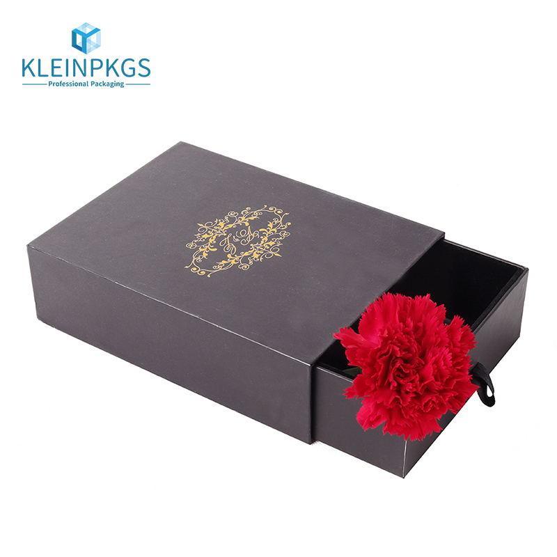 Black Glossy Drawer Boxes - kleinpkgs