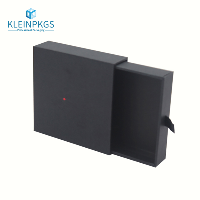 Black Glossy Drawer Boxes - kleinpkgs