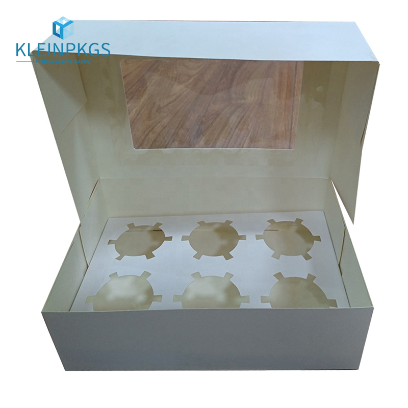 6 Hole Cupcake Boxes - kleinpkgs